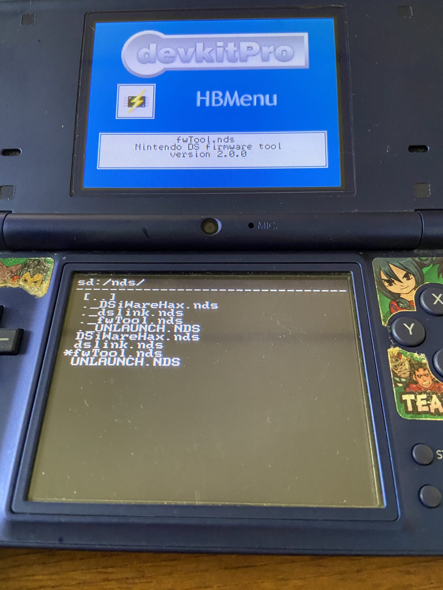 今更DSiを改造。Unlaunch をインストールしてHomebrewを起動[CFW導入]2021年版 | kaiの気まぐれblog