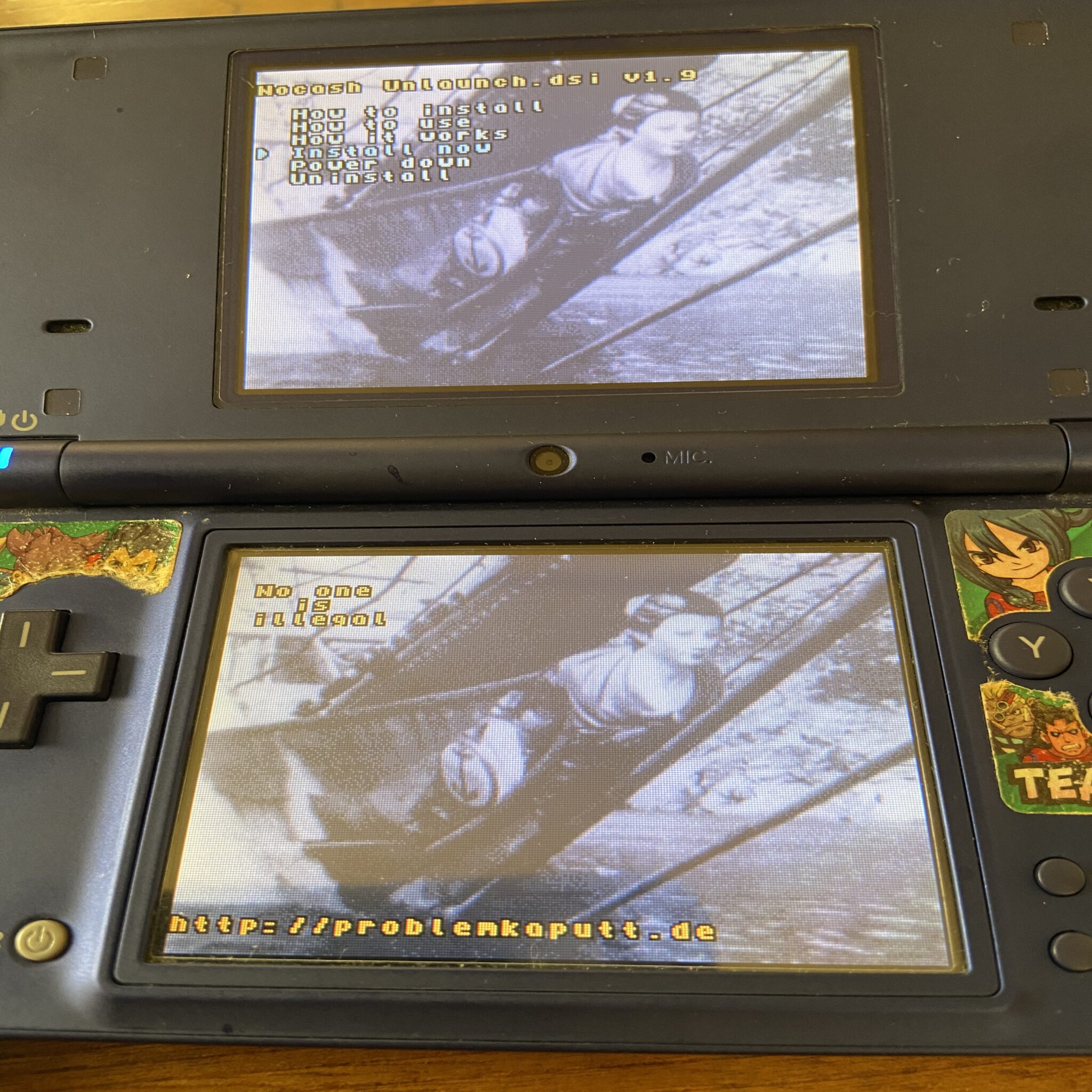 今更DSiを改造。Unlaunch をインストールしてHomebrewを起動[CFW導入]2021年版 | kaiの気まぐれblog