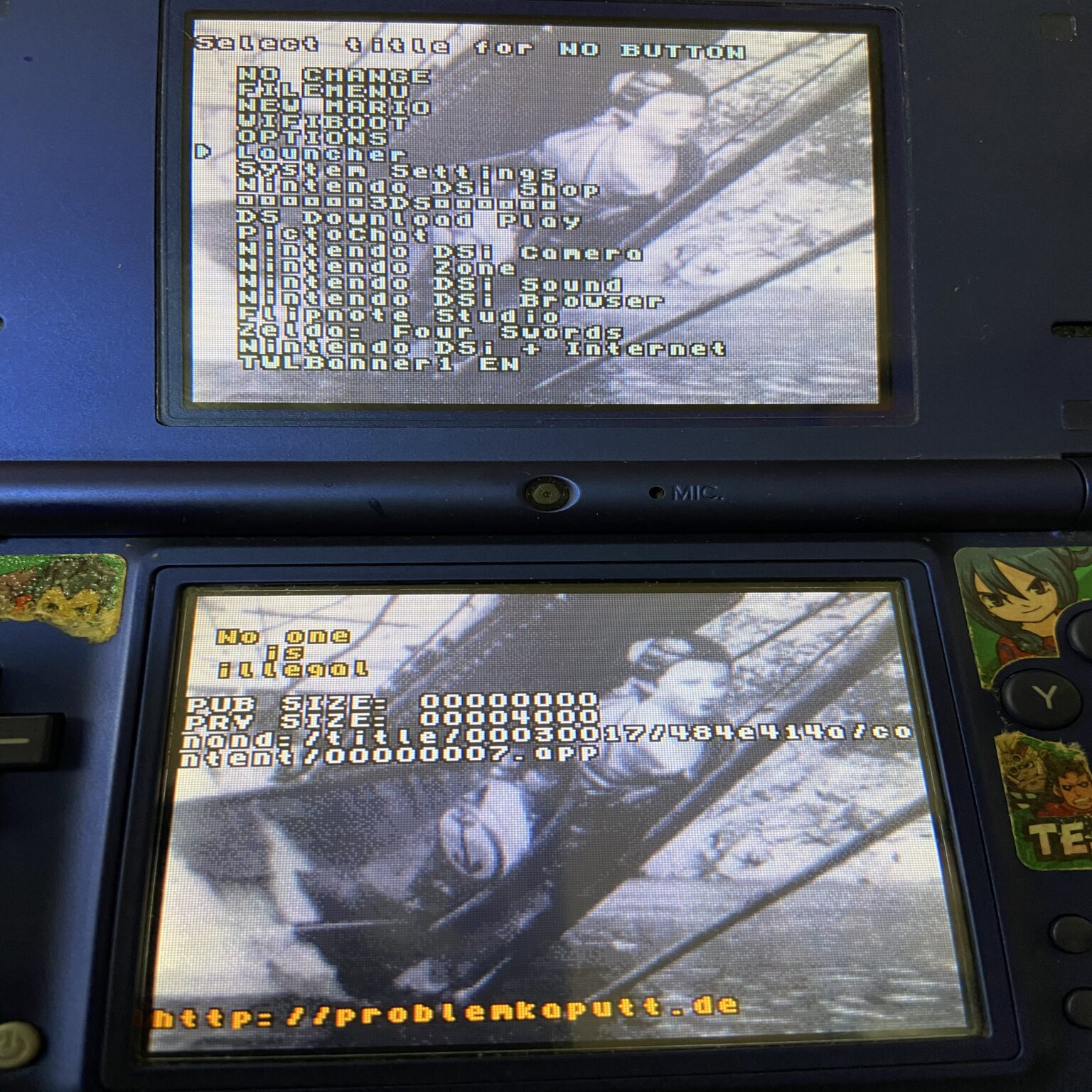 今更DSiを改造。Unlaunch をインストールしてHomebrewを起動[CFW導入]2021年版 | kaiの気まぐれblog